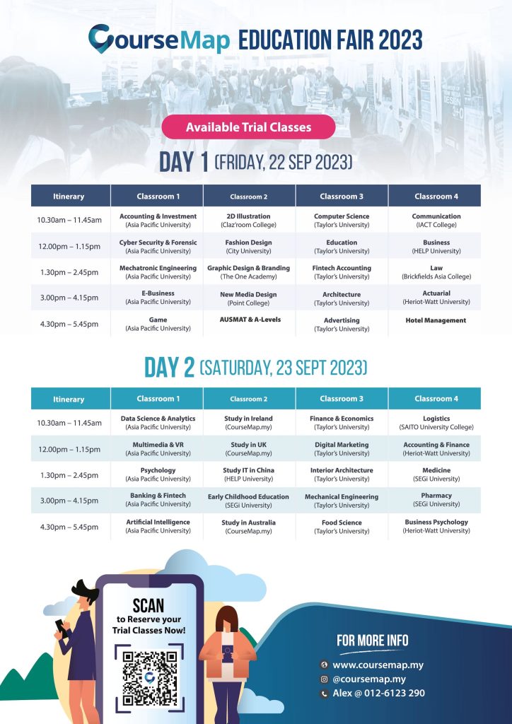 CourseMap Education Fair Registration – CourseMap